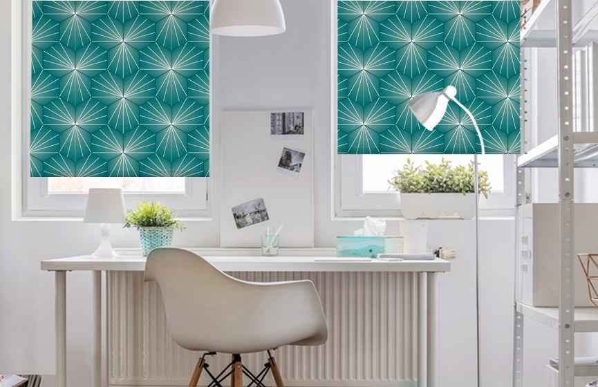 patterned roller blinds Dubai | Buy #1 Kitchen blinds